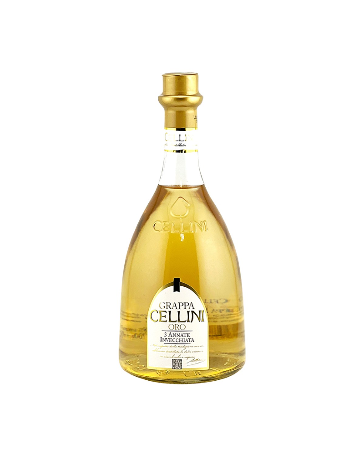 Cellini Grappa Oro 3 annate invecciata